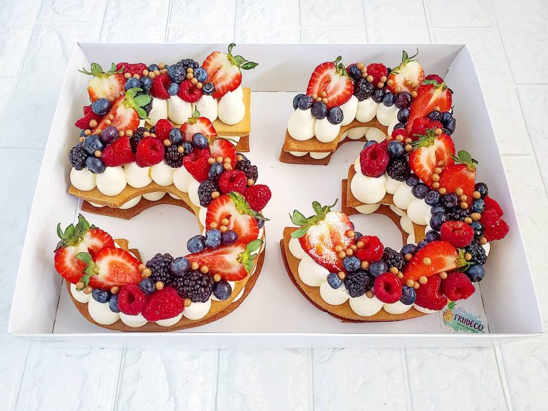 Number Cakes - Frudeco Miami