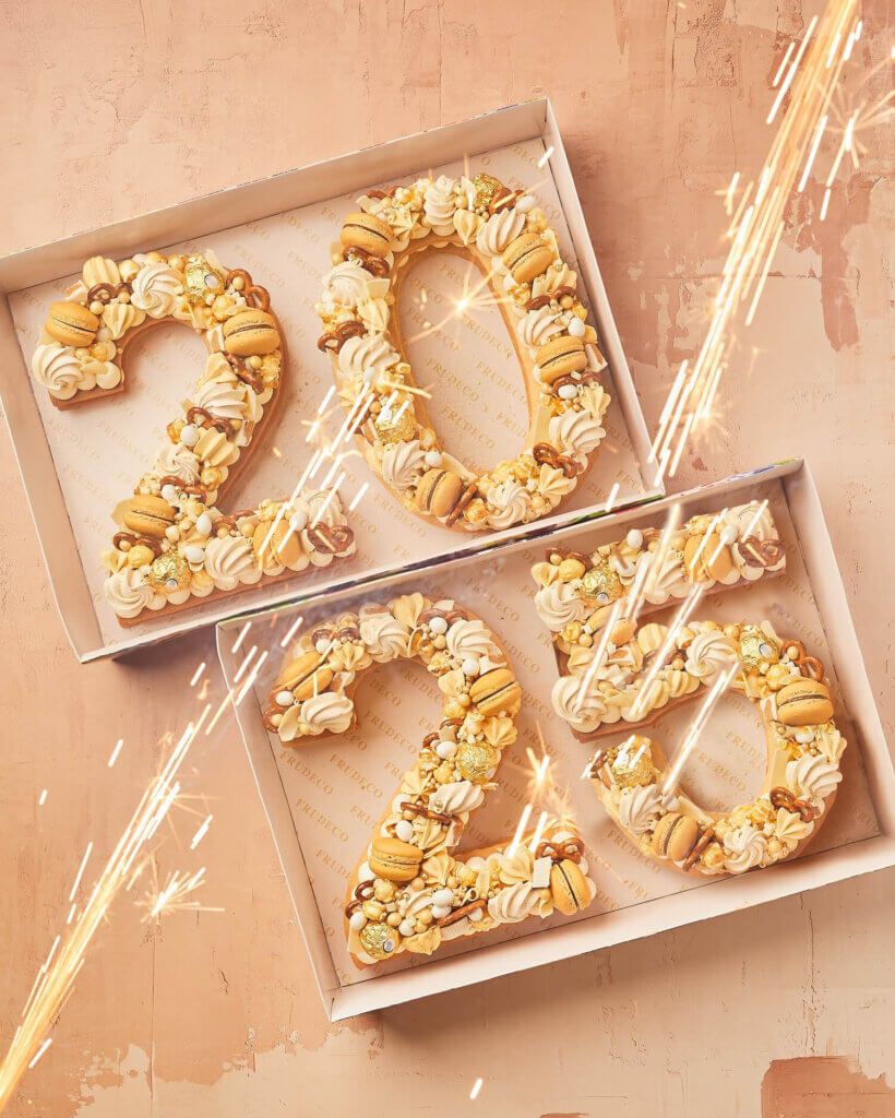 2025 New Year's Cake [Double Medium] - Frudeco Miami