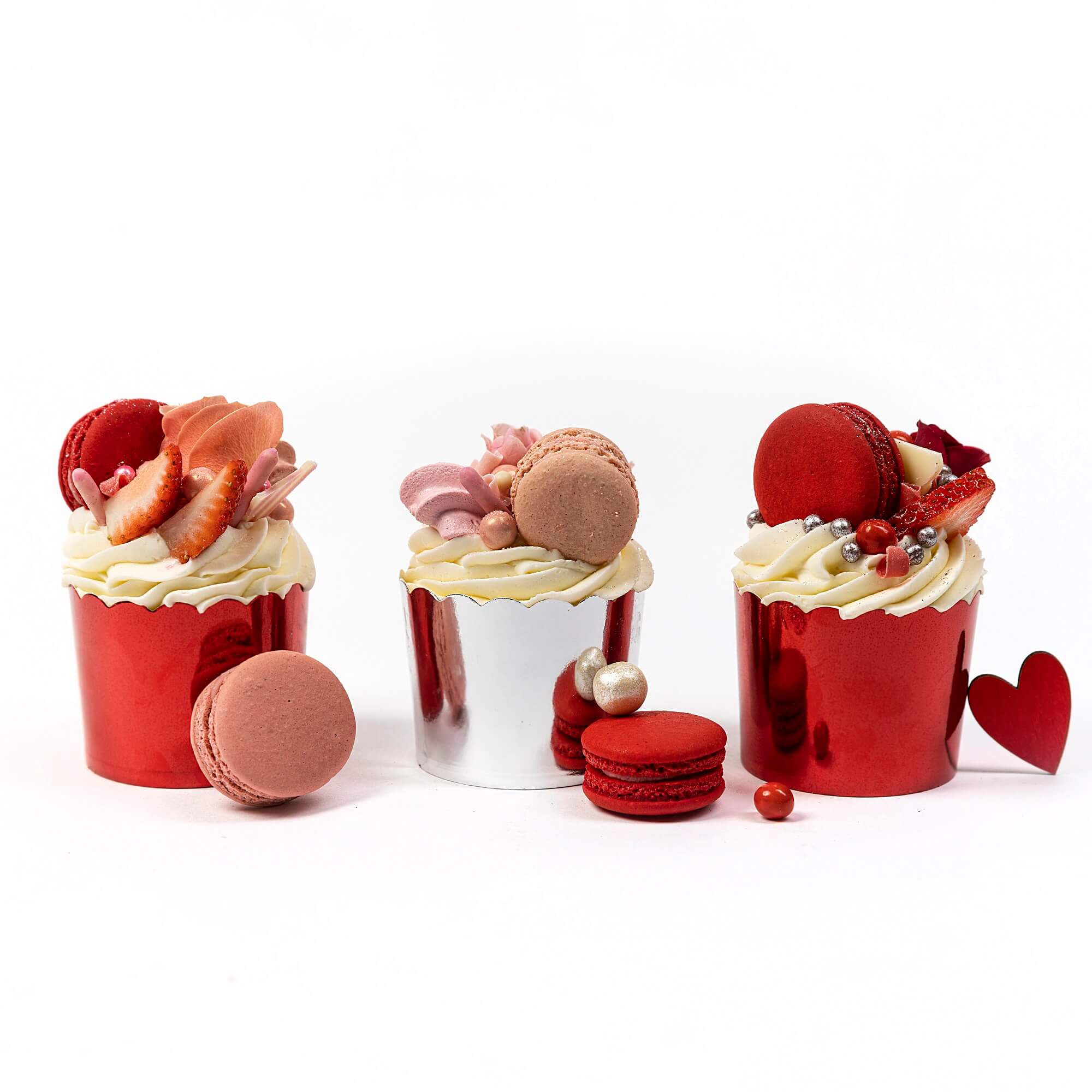 VALENTINE'S DAY CUPCAKES [12] - Frudeco Miami