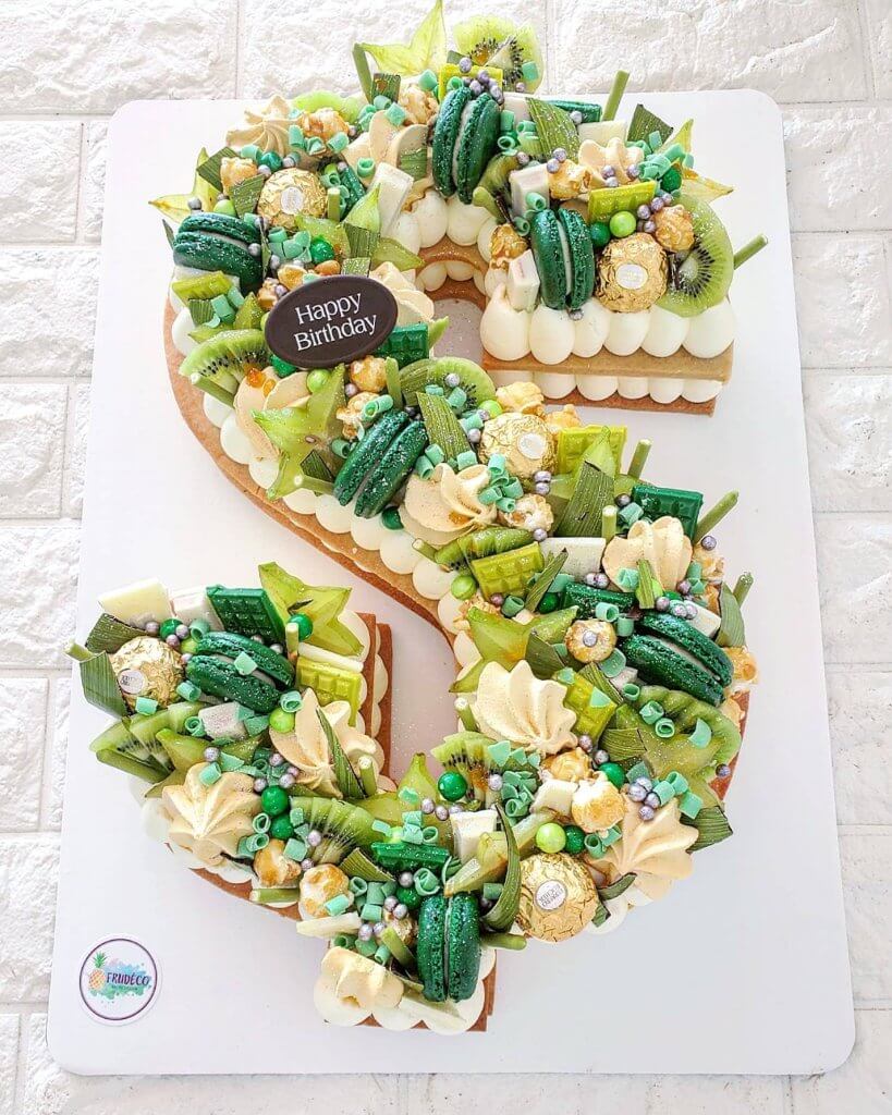 LARGE DOLLAR - CAKE up to 20 servings (18.5"x12.5") - Frudeco Miami