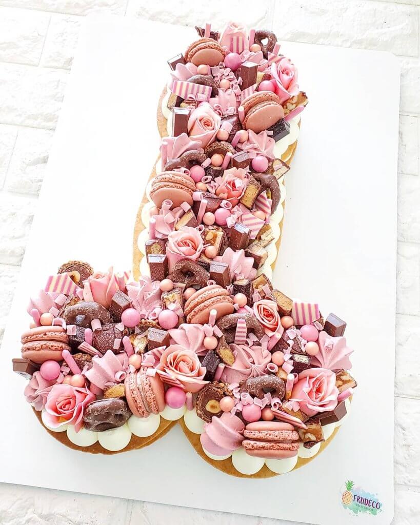 LARGE PENIS - CAKE up to 20 servings (18.5"x12.5") - Frudeco Miami
