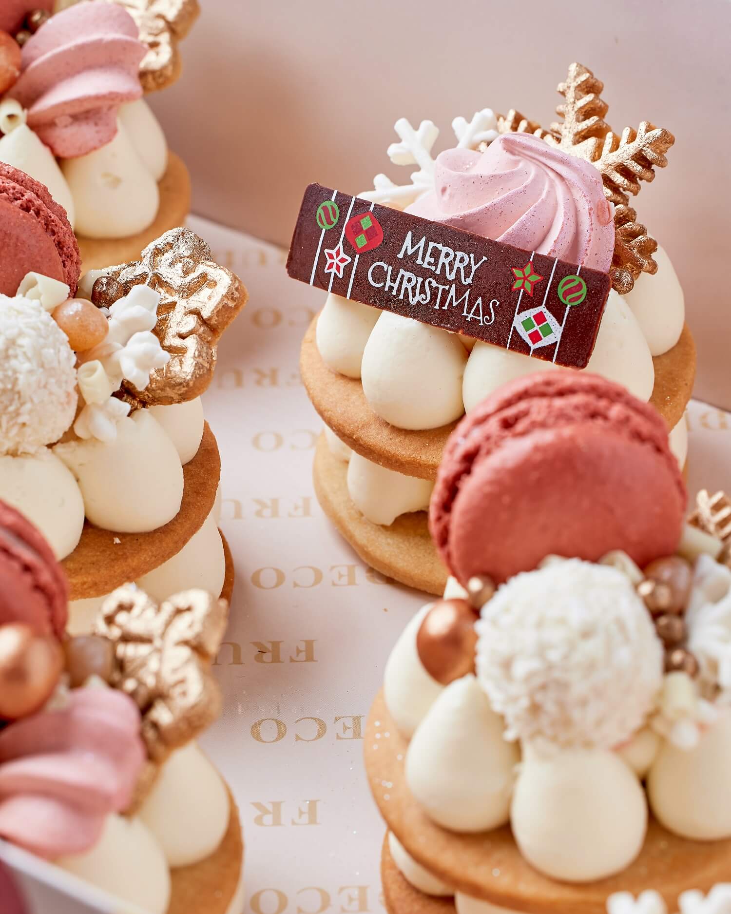 Christmas Mini Cake Box - Frudeco Miami