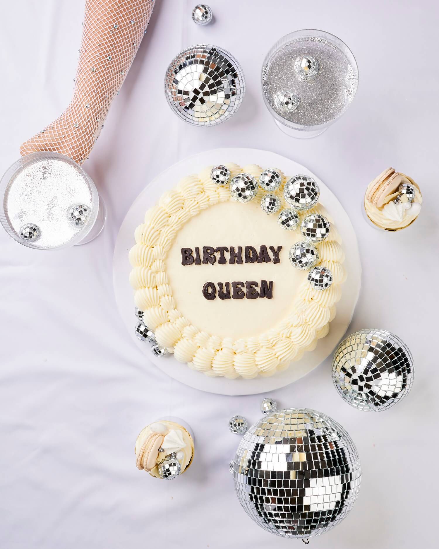 Disco Vintage Cake (2 SIZES) - Frudeco Miami