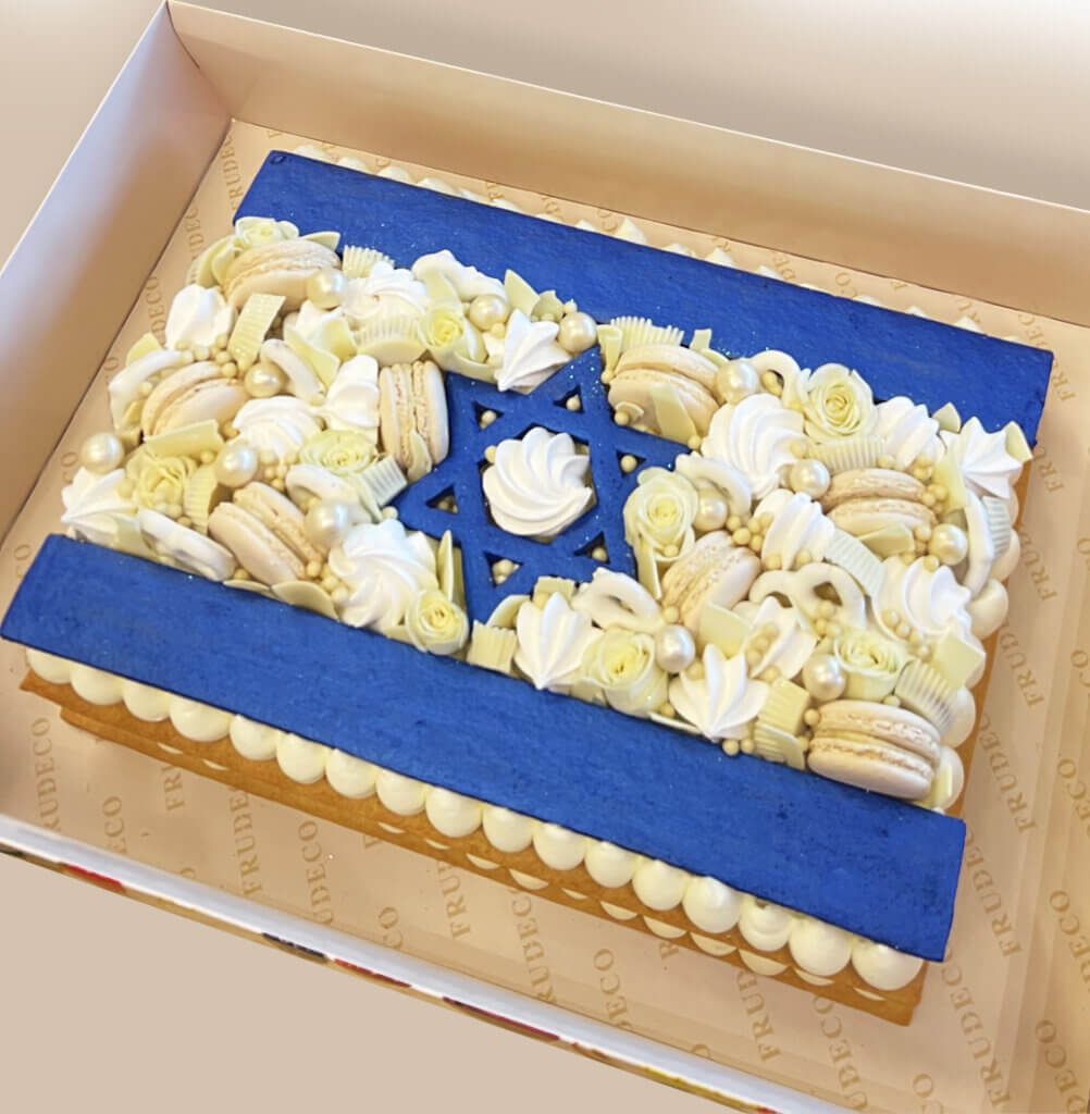 Israel Flag - CAKE - Frudeco Miami