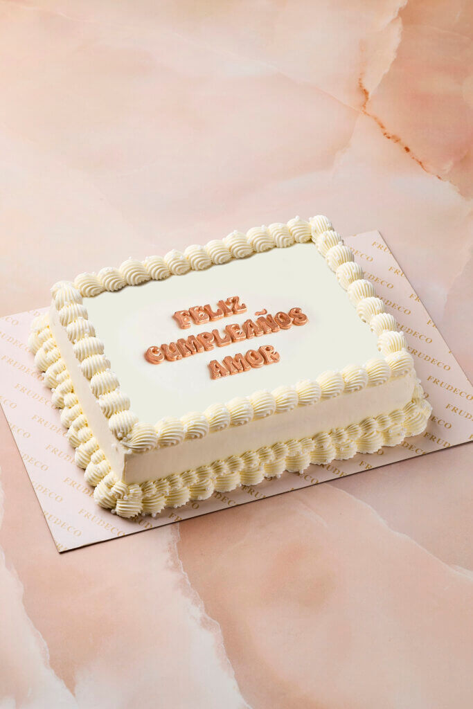XL Rectangle Vintage Cake - Frudeco Miami